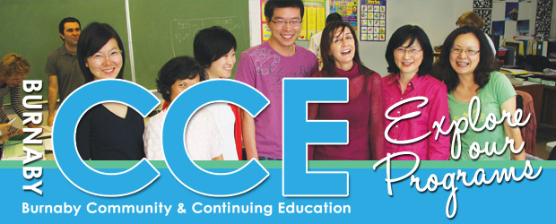 Burnaby Community & Continuing Education | New Job. New friends. New ...